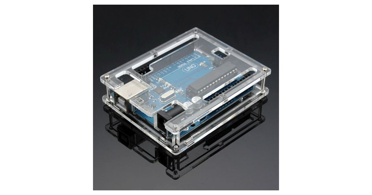 Arduino UNO - Box akryl | rasel.cz